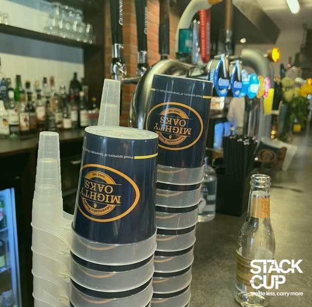 STACK-CUP | Patented Reusable Cup Manufacturer UK | 48hr Production